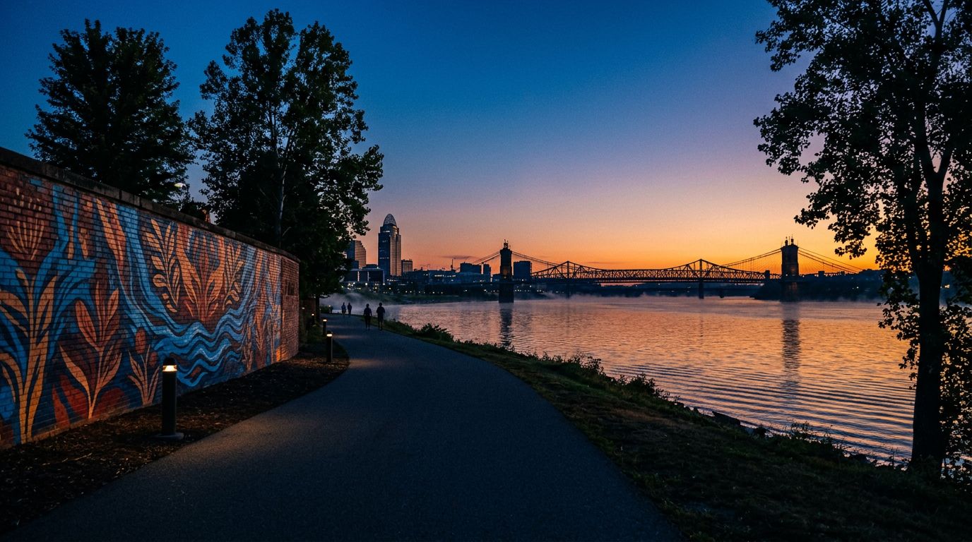 Northern Kentucky Riverfront Walks: Our Best Ohio River Views in 2026